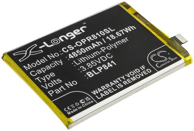 Bateria Cameron Sino Oppo Realme 8 BLP841 4850mAh 18.67Wh Li-Polymer 3 ...