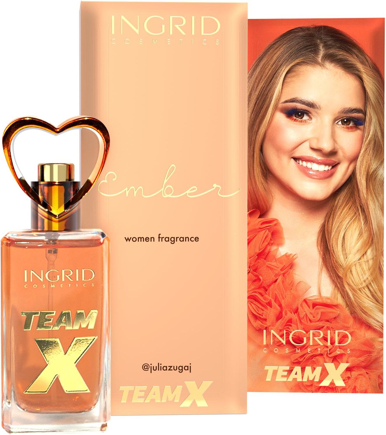 Ingrid Team X Ember Woda Perfumowana Damska 30Ml - Ceneo.pl
