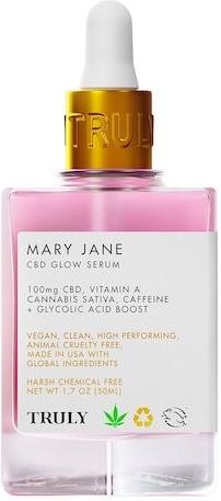Serum do twarzy TRULY Mary Jane CBD Glow Serum Serum rozświetlające do ...