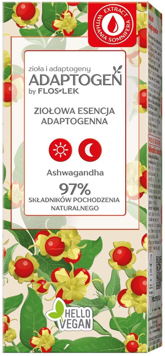 Serum do twarzy Flos Lek Adaptogen Ziołowa Esencja Adaptogenna Serum ...