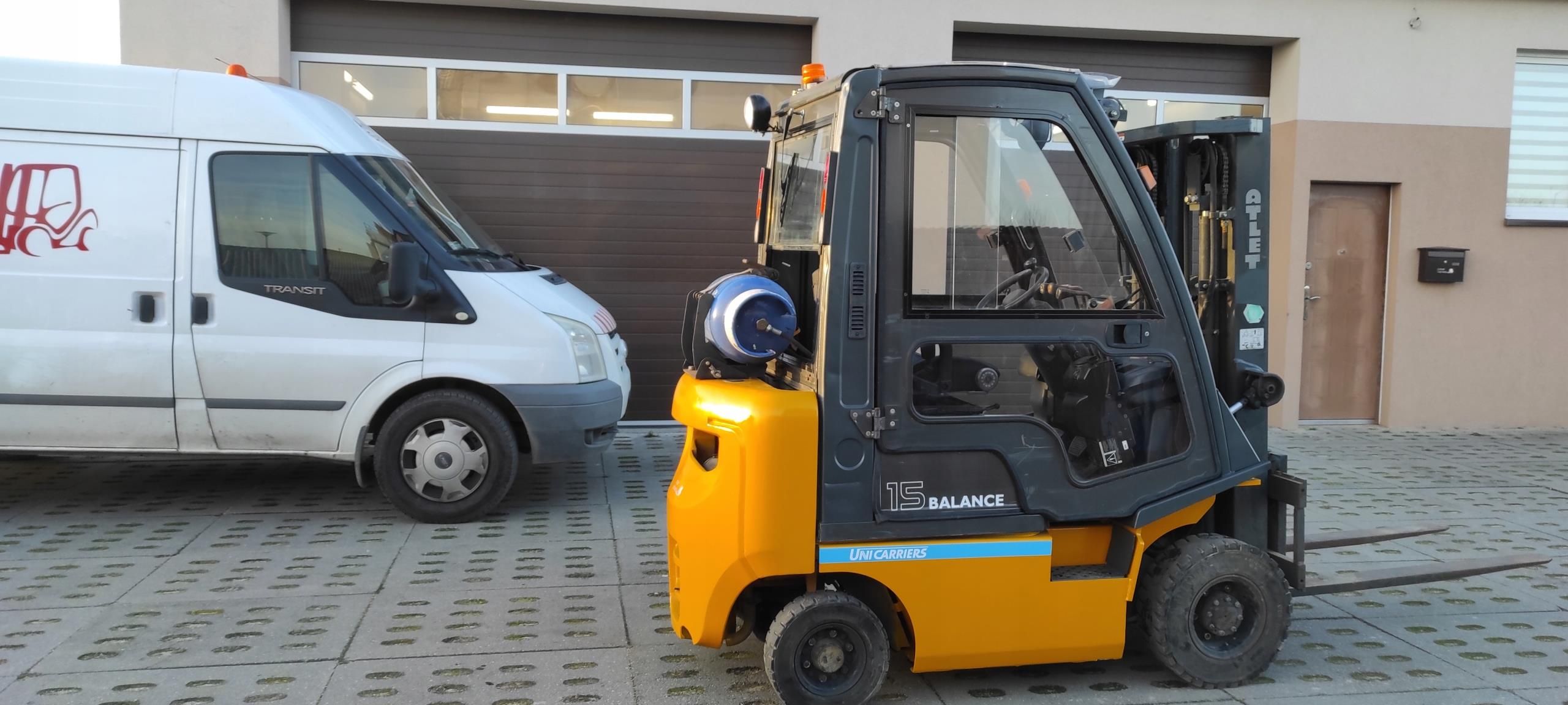 Wózek widłowy Nissan / Unicarriers 1.5t P1D1A15CT - Opinie i ceny na Ceneo.pl