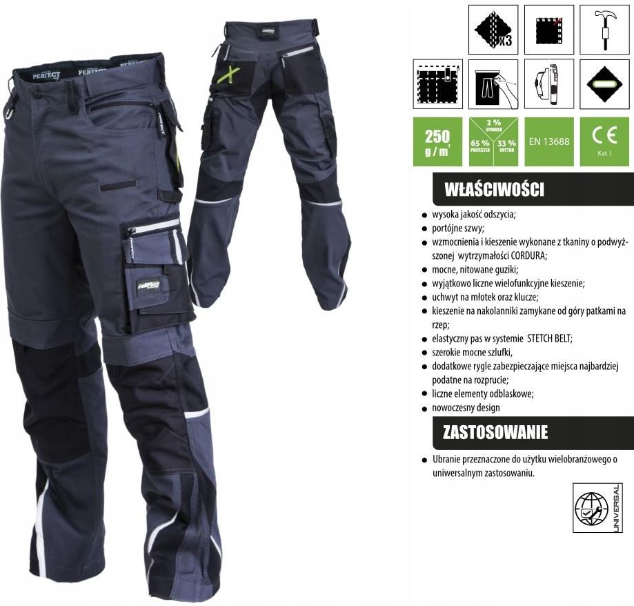 Stalco Spodnie Do Pasa Roz. 56 Professional Flex Line - Ceny i opinie ...