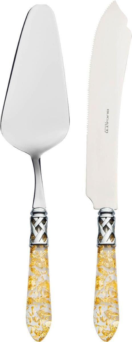 BUGATTI ALADDIN Łopatka do ciasta + nóż do krojenia ciasta ...