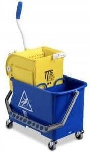 Wózek do sprzątania Ttsystem Tts Wiadro Z Przegrodą Odciskarką 20 L ...