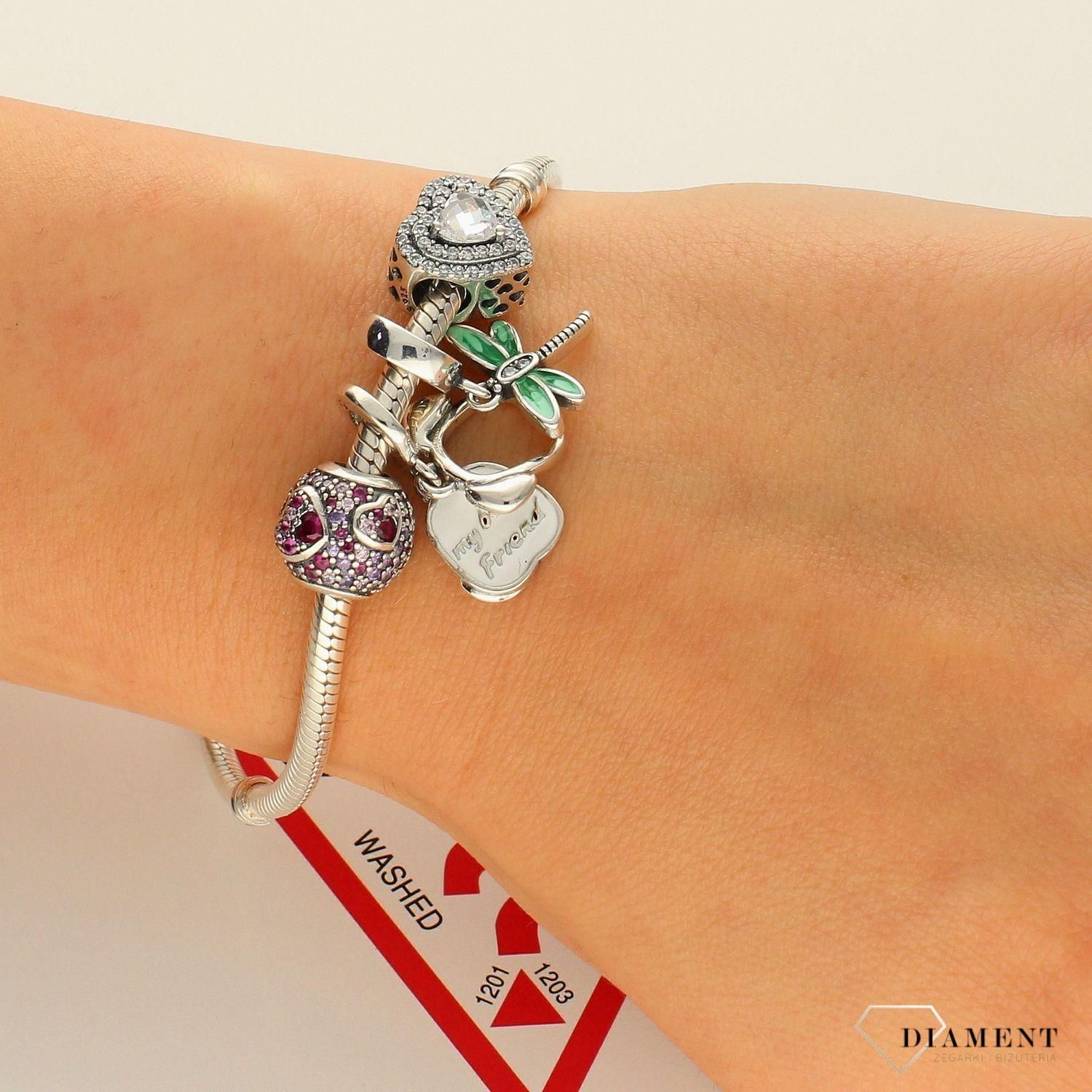 Diament Trzytonowa zawieszka Krzyż, serce i kotwica 799354C01 - Ceny i ...