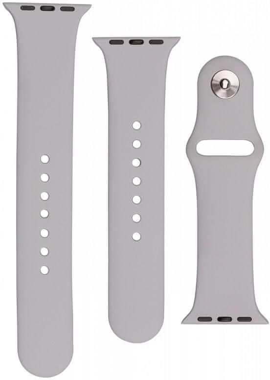 Fixed Zestaw Pasków Silikonowych Silicone Strap Apple Watch 38/40/41 Mm Fixsst-436-Lggr ...