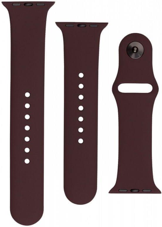 Fixed Zestaw Pasków Silikonowych Silicone Strap Apple Watch 38/40/41 Mm Fixsst-436-Co Kakaowy ...