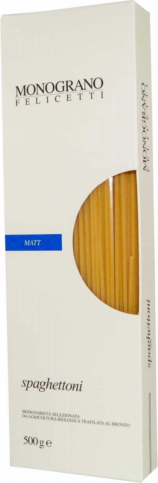 Monograno Felicetti Matt Spaghettoni 500G - Ceny i opinie - Ceneo.pl