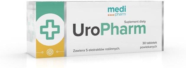Wellmedica Medi Pharm UroPharm 30kaps. - Opinie i ceny na Ceneo.pl