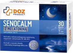 Tabletki Doz Senocalm Z Melatoniną 30 szt. - Opinie i ceny na Ceneo.pl