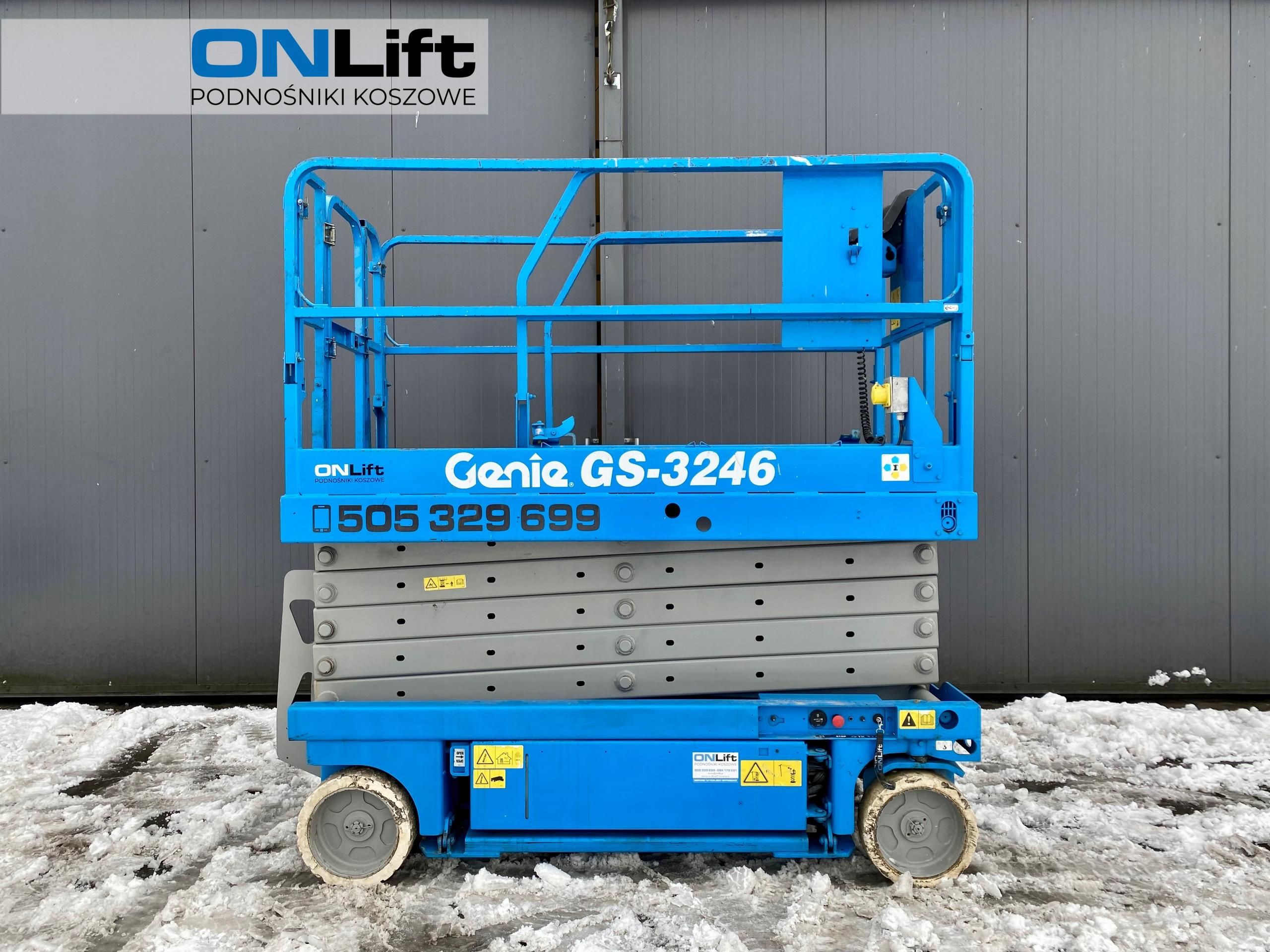 Podnośnik nożycowy, zwyżka - GENIE GS3246 - ONLift - Opinie i ceny na ...