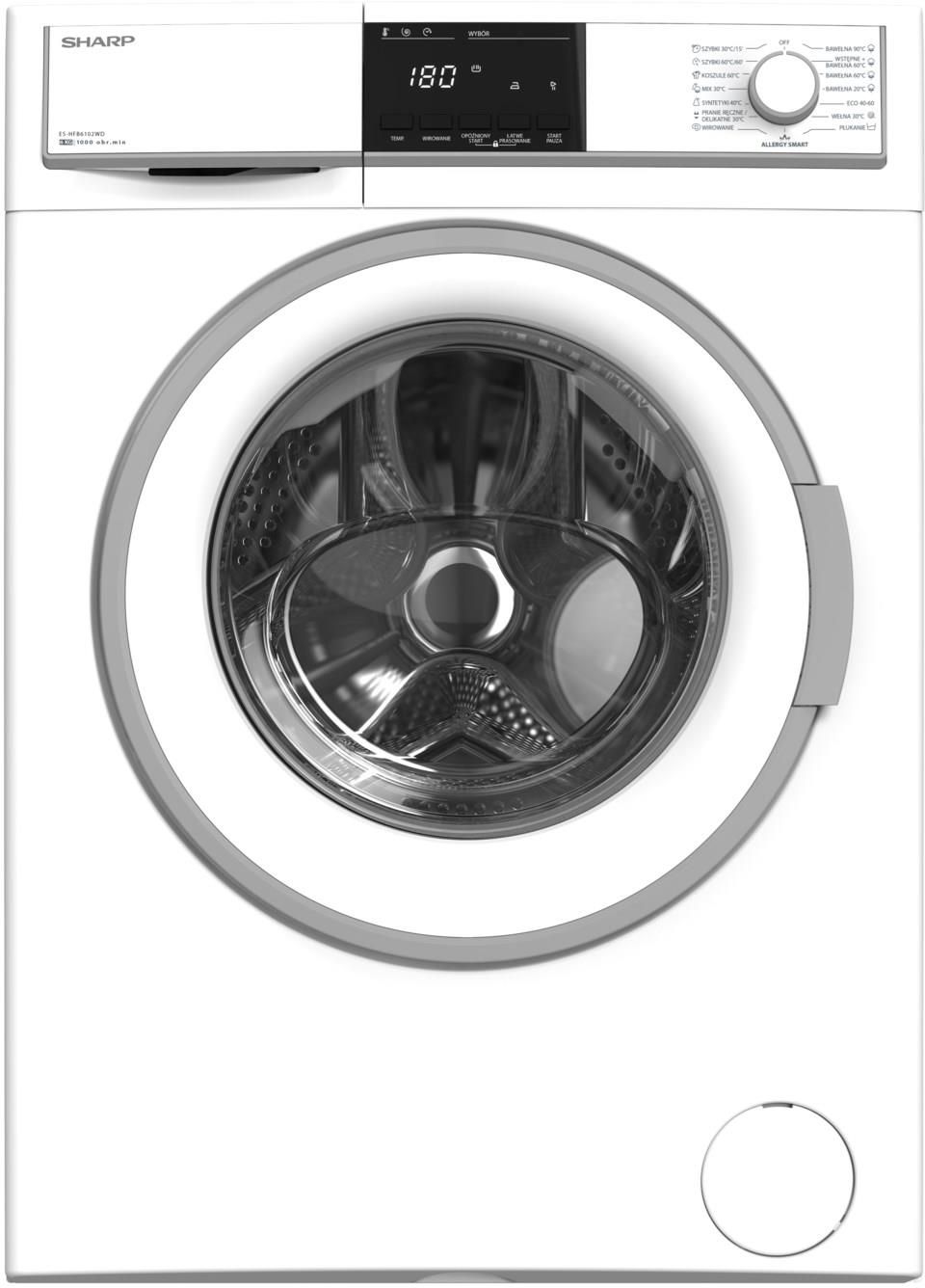 Pralka Sharp ES-HFB6102WD-PL - Opinie i ceny na Ceneo.pl