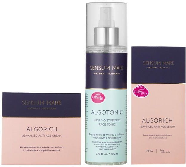 Sensum Mare Zestaw Algorich Advanced Anti Age Cream 50ml + Advanced ...