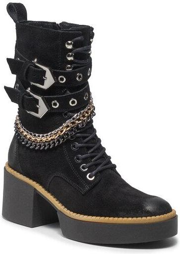 Carinii Botki B7482 Czarny - Ceny i opinie - Ceneo.pl