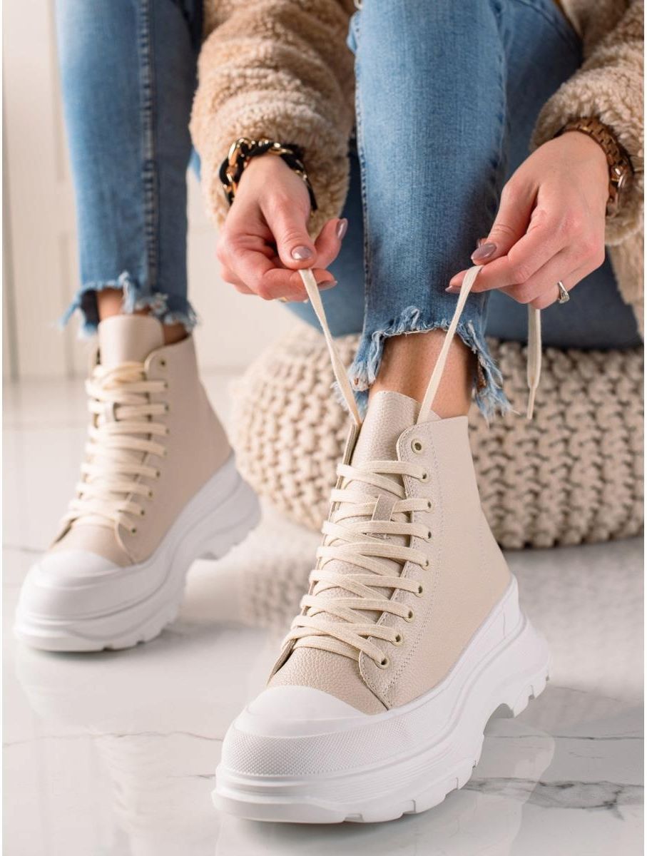 Buty sportowe damskie Sneakersy Na Platformie r.37 - Ceny i opinie ...