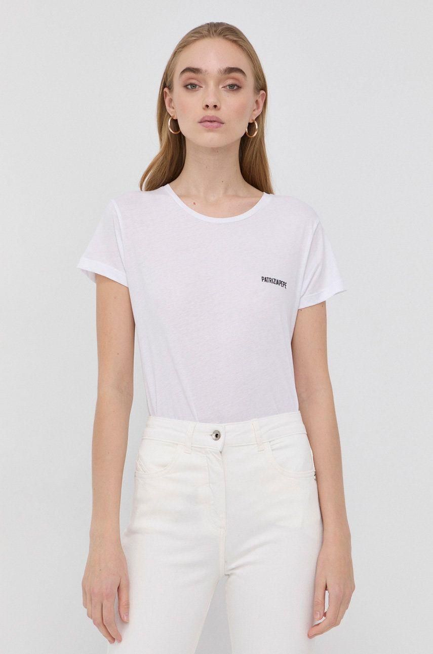 Patrizia Pepe - T-shirt bawełniany - Ceny i opinie - Ceneo.pl