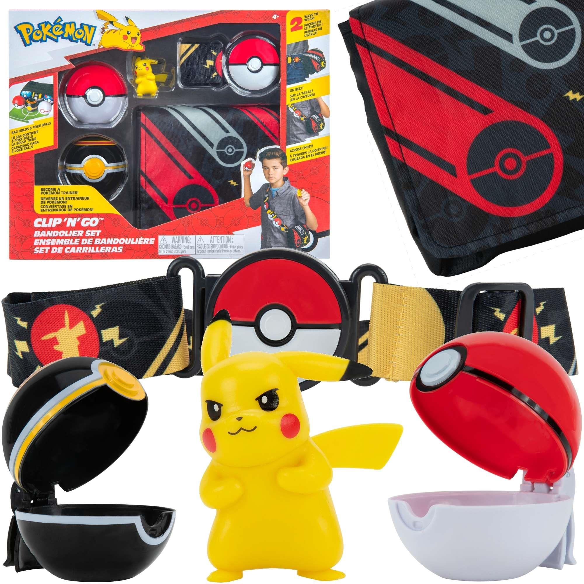 Jazwares Pokemon PokeBall Pas Bandolier Torba Trening Clip'N'Go 0228 ...