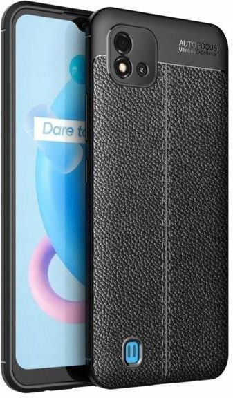 Gsm-Hurt Etui Leather do Realme C11 2021 RMX3231 Czarny - Etui na ...