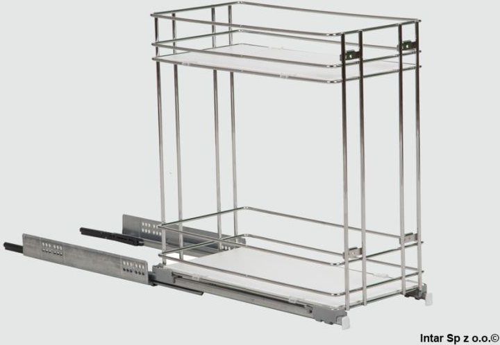 Fgv Kosz Cargo Mini Dwupoziomowe Compagnucci 613005Cbxb0K S 300Mm Chrom ...