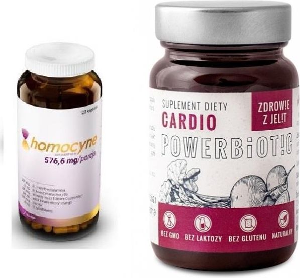 Zestaw Hauster Homocyne 120kapsułek+ Powerbiotic Cardio Burak 60kapsułek Ecobiotics - Opinie i ...