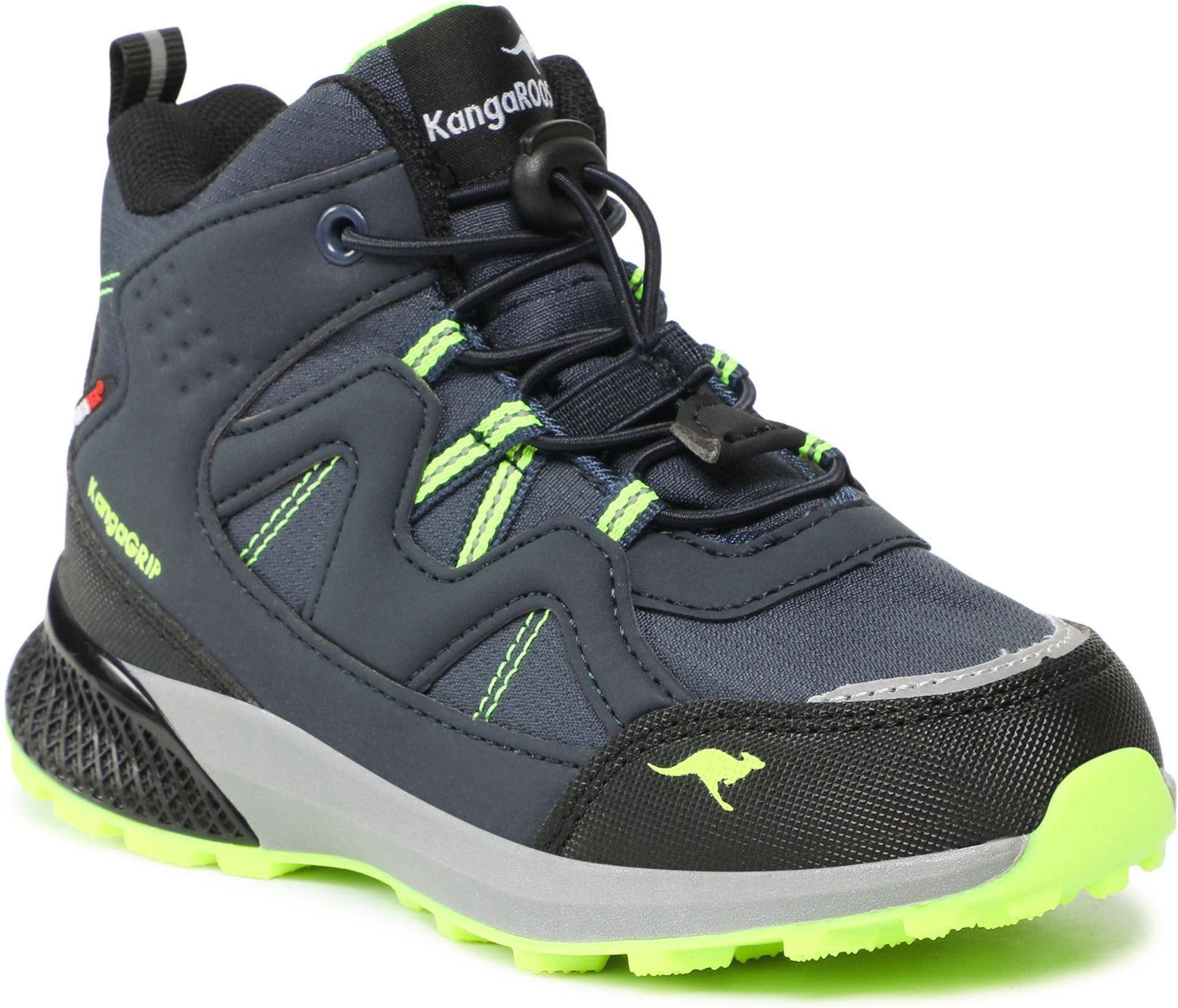 Buty trekkingowe Trekkingi KANGAROOS - K-Hk Tour Rtx 18801-000-4054 Dk Navy/Lime - Ceny i opinie ...