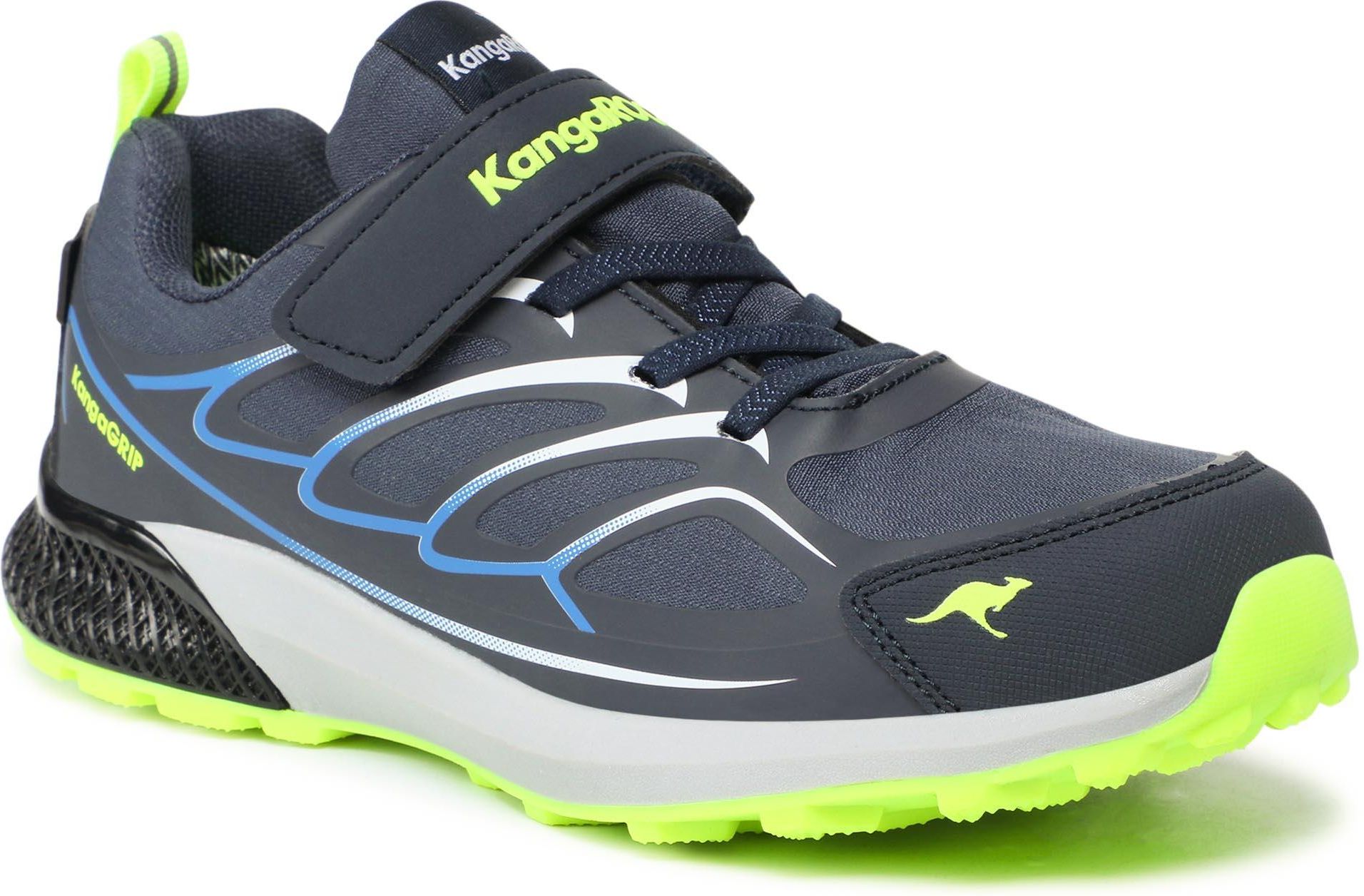 Buty KANGAROOS - K-Hk Flow Ev Rtx 18802 000 4054 Dk Navy/Lime - Ceny i opinie - Ceneo.pl