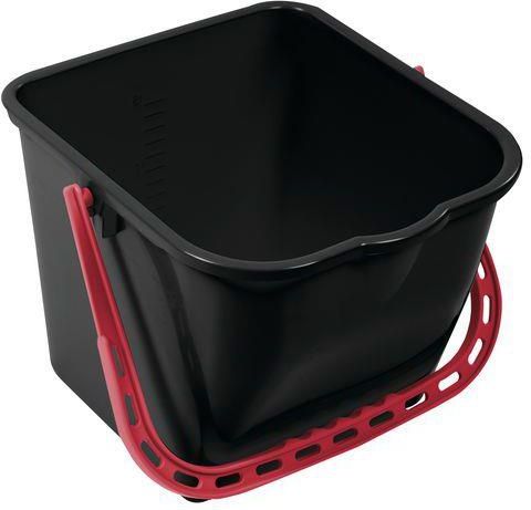 Manutan Plastikowe Wiaderko Z Dzióbkiem 15L Czarne Czerwone - Ceny i ...