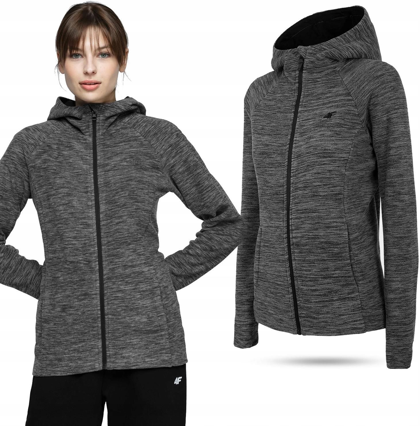Bluza Damska 4F Polarowa Z Kapturem H4-PLD002 - Ceny i opinie - Ceneo.pl