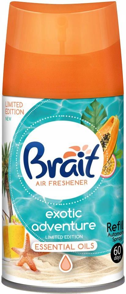 Brait Air Freshener Odświeżacz automatyczny zapas Exotic Adventure ...