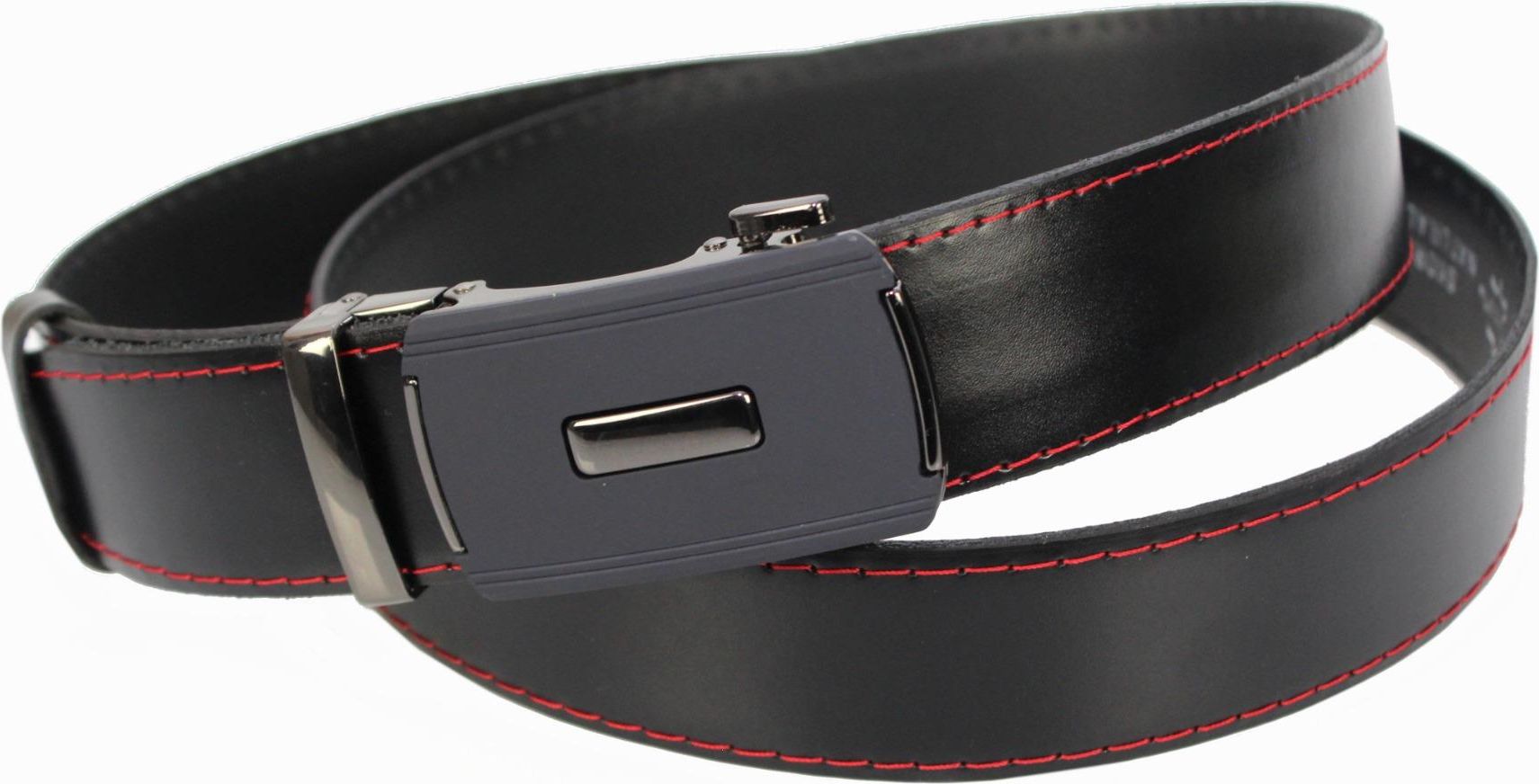 Wizytowy Pasek Skórzany 35 mm COMPLEX (PL) Pełna Klamra AUTOMAT/ZĄBEK ...