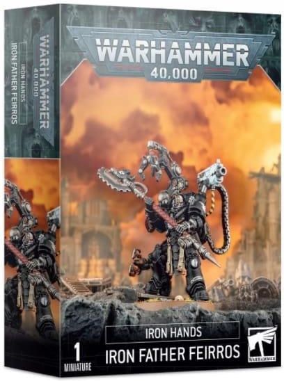 Games Workshop Warhammer 40k Iron Hands Iron Father Feirros - Ceny i ...