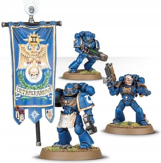 Games Workshop Warhammer 40k Space Marines Company Command - Ceny i ...