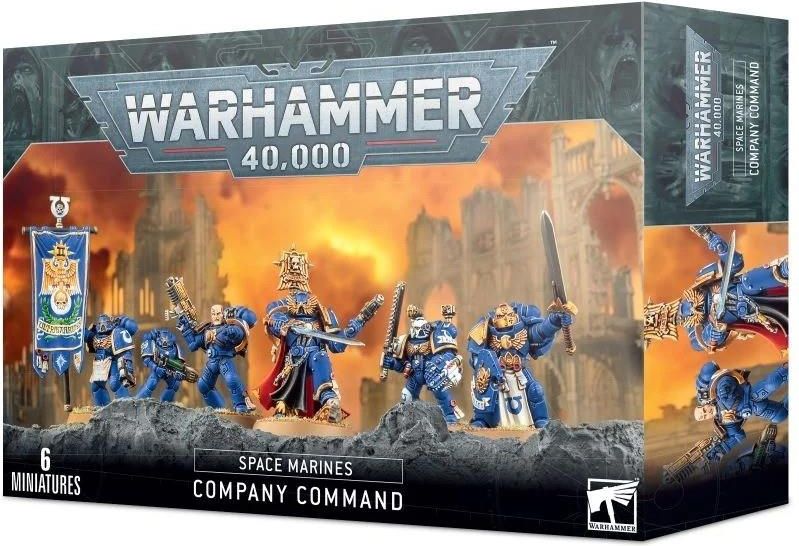 Games Workshop Warhammer 40k Space Marines Company Command - Ceny i ...