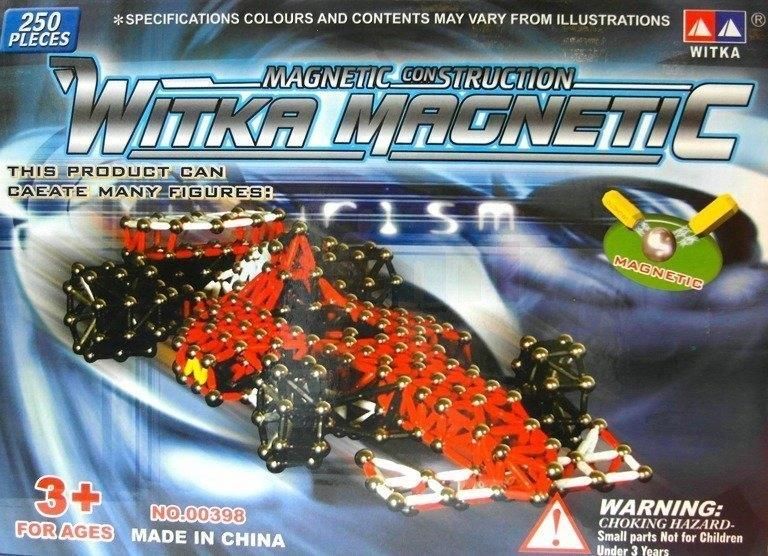 Pegaz Toys Witka Klocki Magnetyczne Konstrukcyjne 250El. - ceny i ...