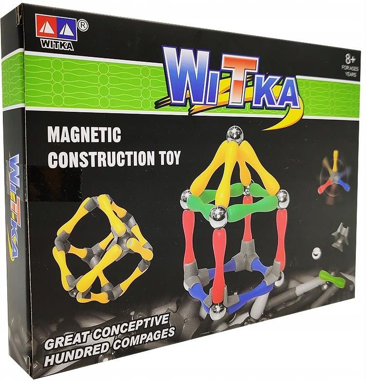Witka Klocki Magnetyczne Konstrukcyjne 96El. - ceny i opinie - Ceneo.pl