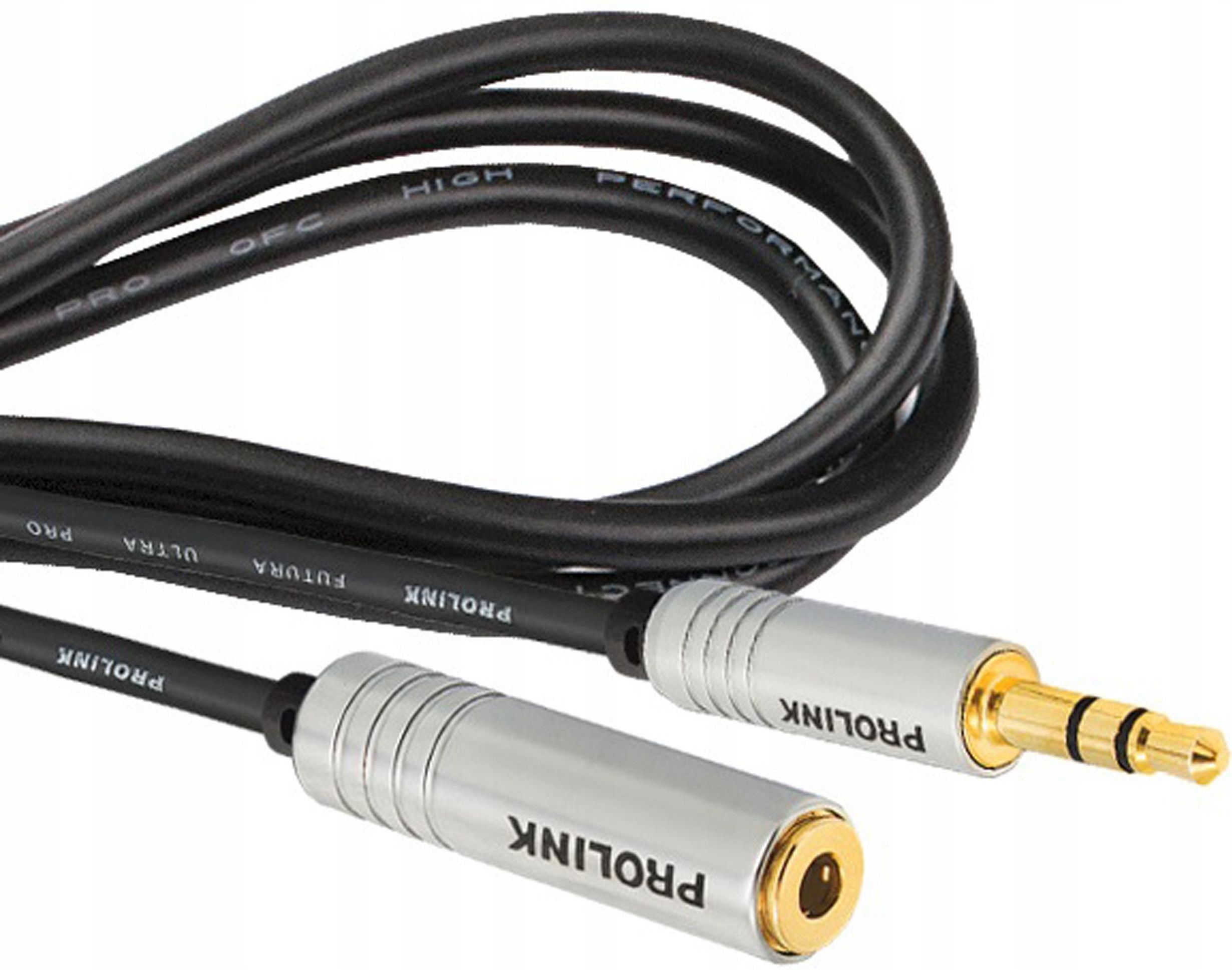 PROLINK KABEL MINI JACK 3,5MM PRZEDŁUŻACZ FSL 5M (PROL2937) - Opinie i ...