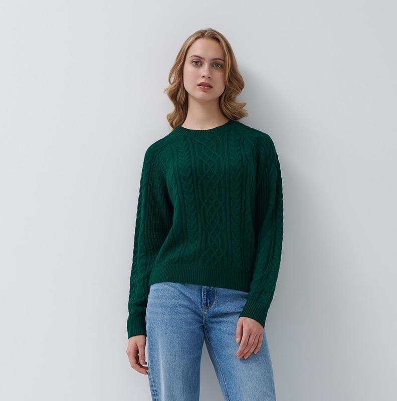 House - Sweter z raglanowymi rękawami - Turkusowy - Ceny i opinie ...