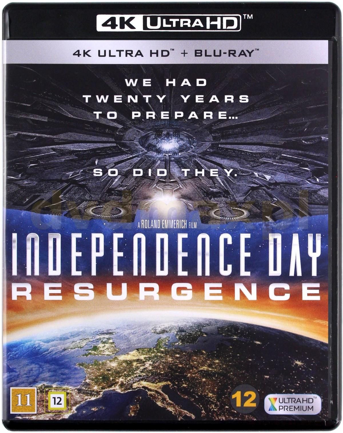 Film Blu-ray Independence Day 2 - Resurgence (Dzień Niepodległości: Odrodzenie) [Blu-Ray 4K ...