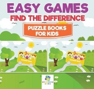 Easy Games Find the Difference Puzzle Books for Kids - Literatura ...