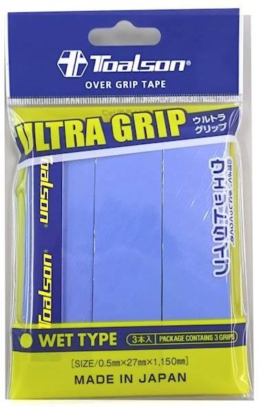 Toalson Owijki Wierzchnie Ultra Grip 3Szt Kolor Niebieski - Ceny i ...