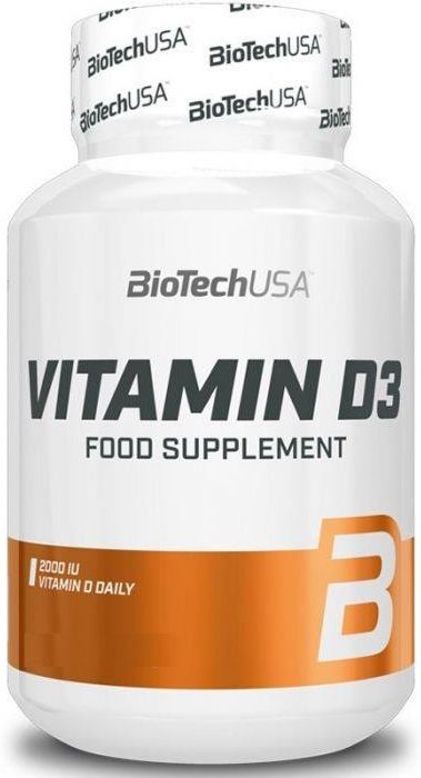 Biotech Usa Vit D3 2000 - 120Tab. - Opinie i ceny na Ceneo.pl