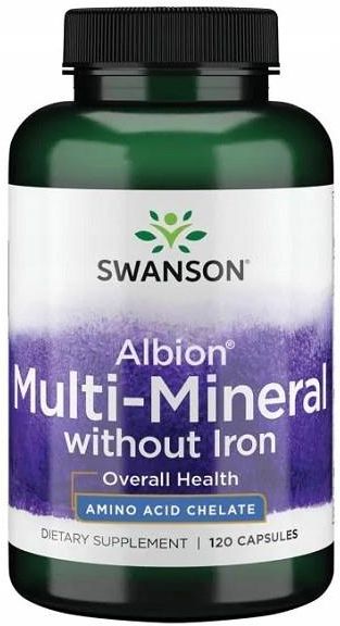 Swanson Albion Multi-Mineral Without Iron 120kaps. - Opinie i ceny na ...