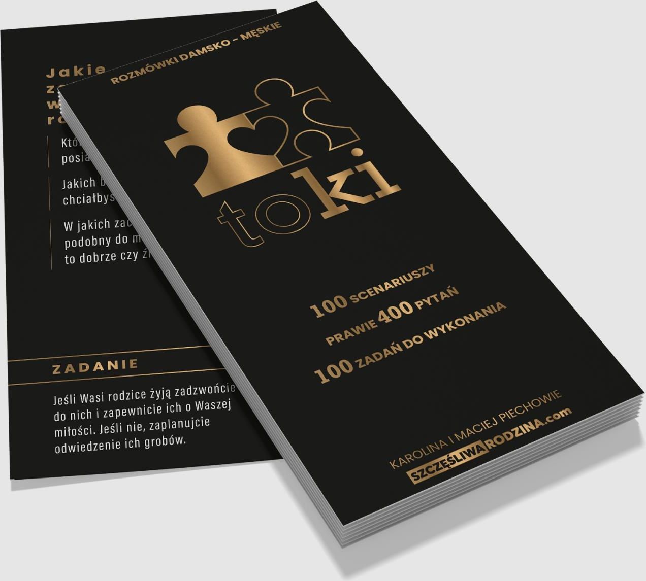 Toki gra dla par Prezent walentynki ślub - Ceny i opinie - Ceneo.pl