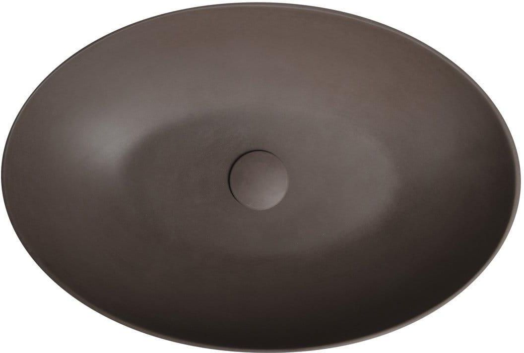 Umywalka Sapho Formigo 60X40,5Cm Ciemny Brąz Fg024 - Opinie i ceny na Ceneo.pl