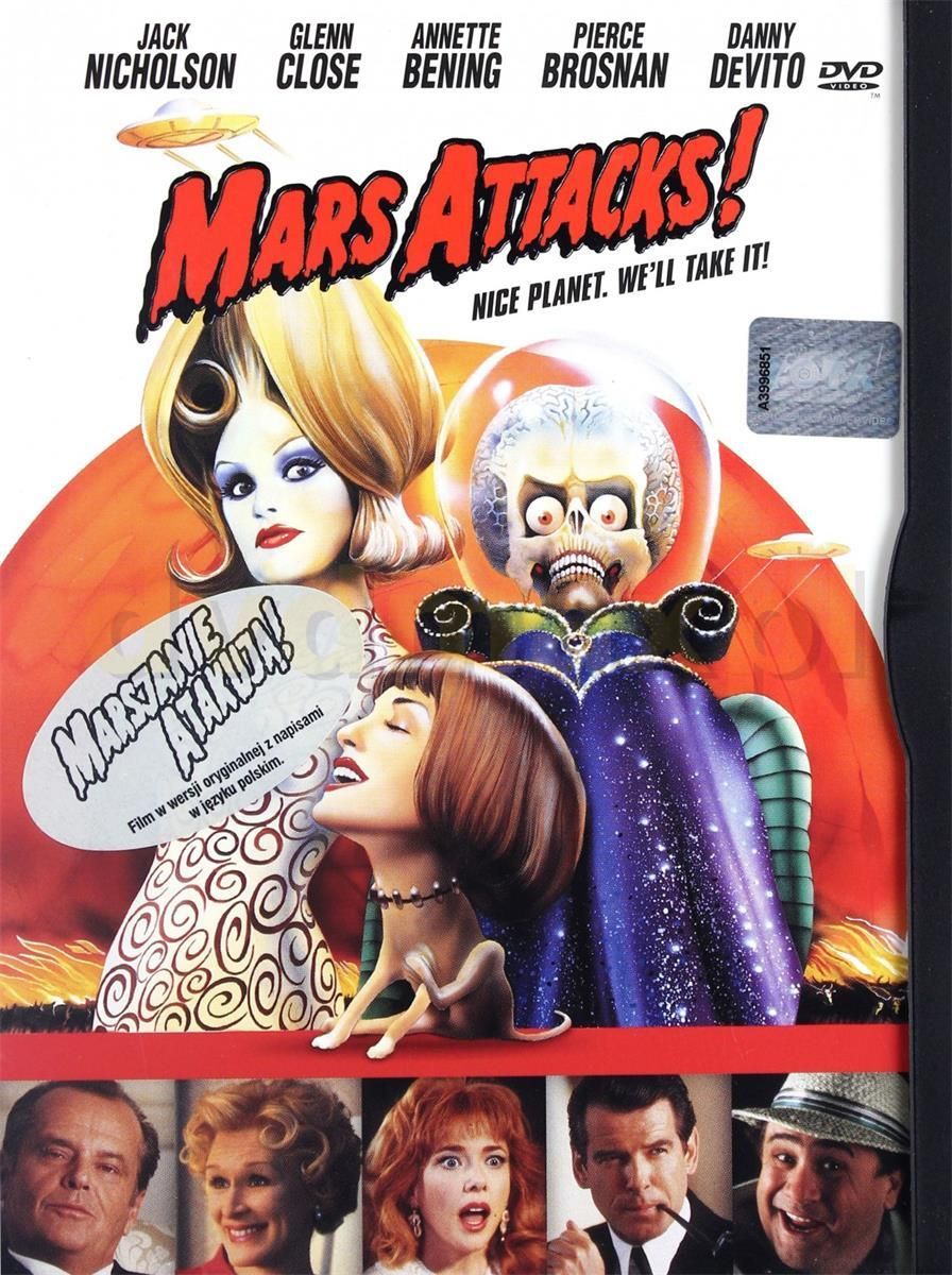 Film DVD Marsjanie Atakują (Mars Attacks) (DVD) - opinie, komentarze o ...
