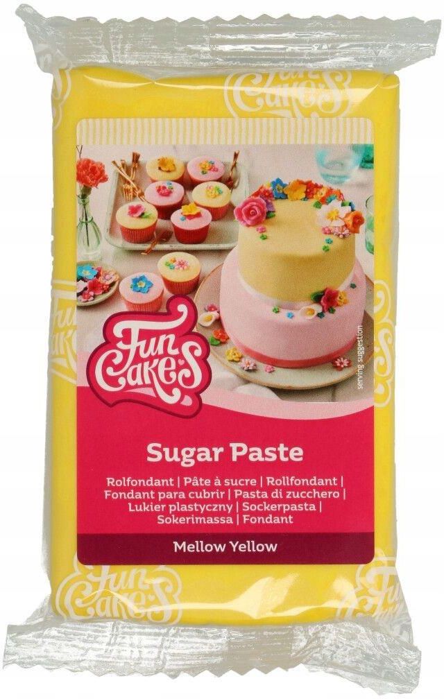 Fun Cakes FunCakes Masa cukrowa żółta Mellow Yellow 250 g - Ceny i ...