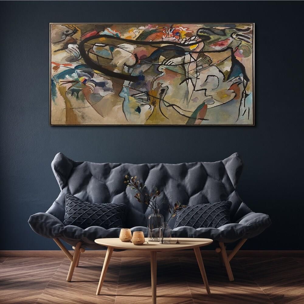 Coloray Obraz Canvas Abstrakcja Kandinsky 120x60 cm (OCH005120X60CM ...