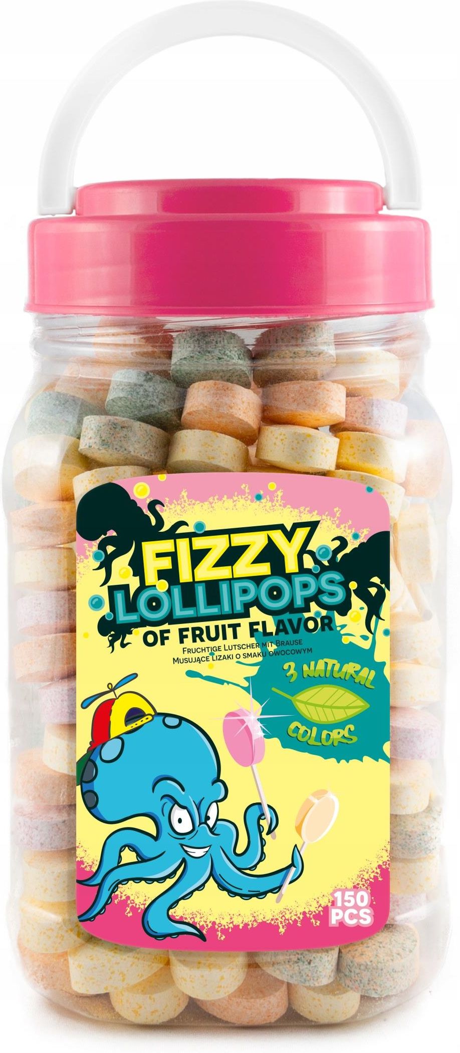 Fizzy Lollipops Lizaki Pudrowe - 150Szt. - 0,43Szt. - Ceny i opinie ...