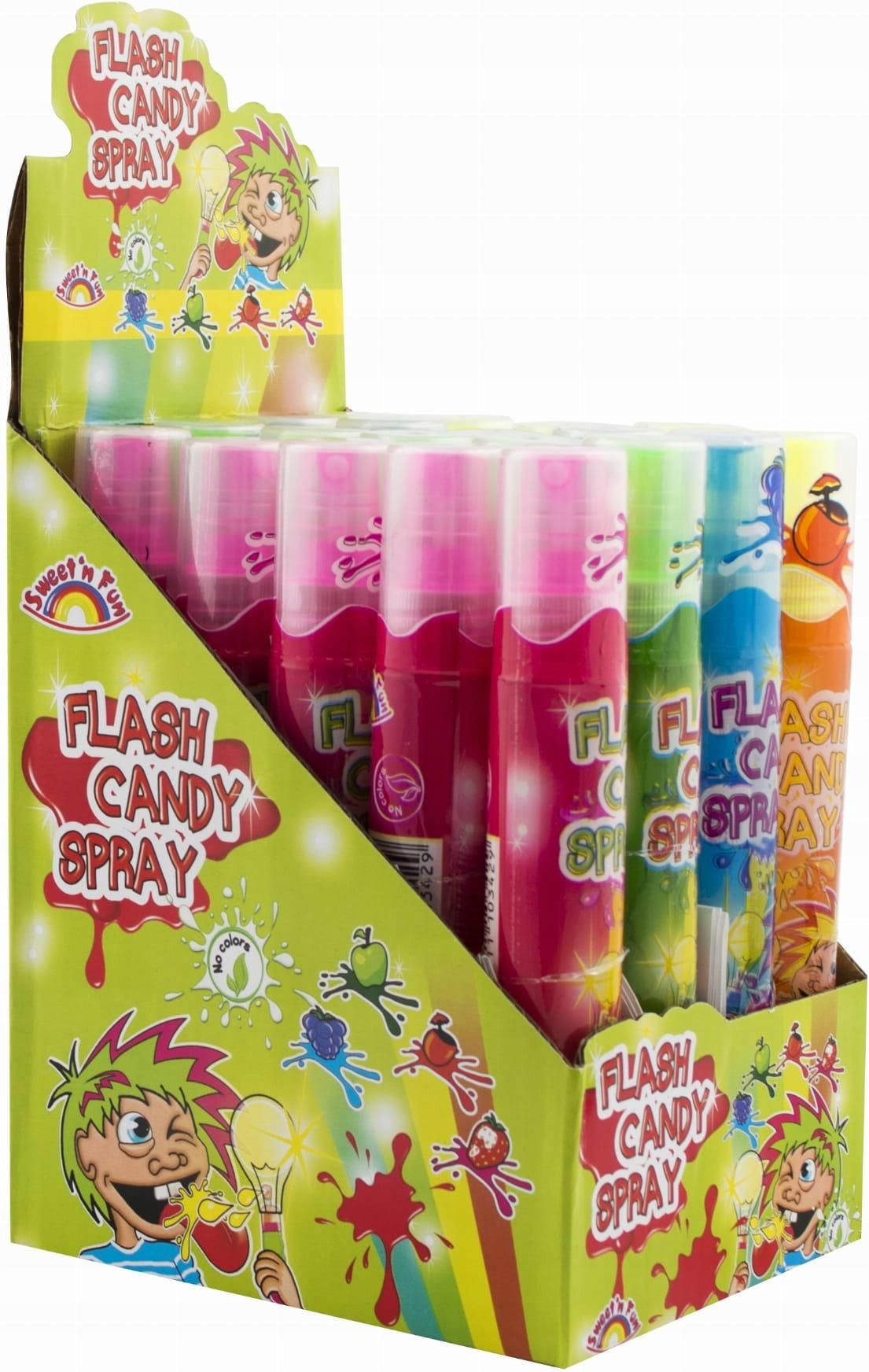 Spray Flash Candy Płynne Słodycze 28 ml 20 szt - Ceny i opinie - Ceneo.pl