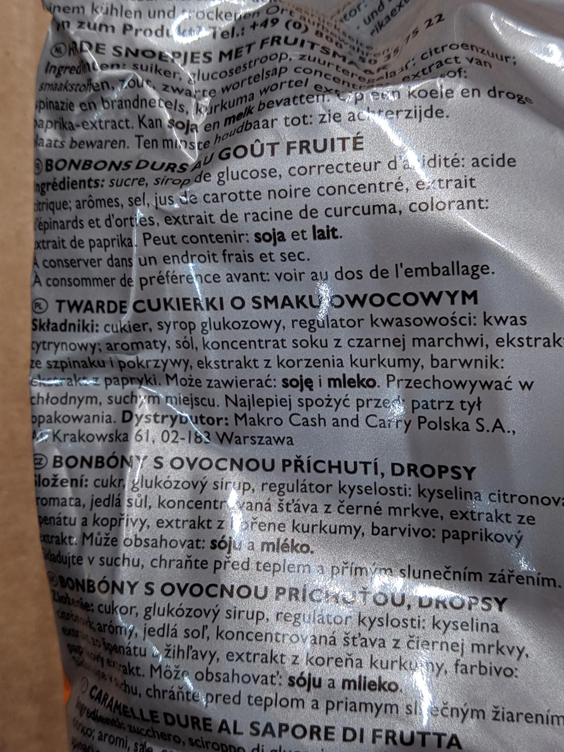 Mini Cukierki Wieloowocowe Na Poczęstunek Do Biura - Ceny i opinie ...